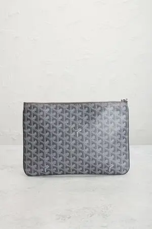 Goyard Senat Mm Pouch - Grey