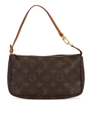 LOUIS VUITTON Monogram Pochette Accessoires Shoulder Bag - Brown