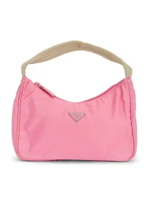 Prada Tessuto Sport Hobo Bag - Pink