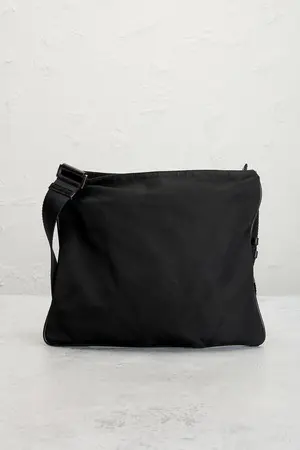Prada Tessuto Flat Messenger Bag
