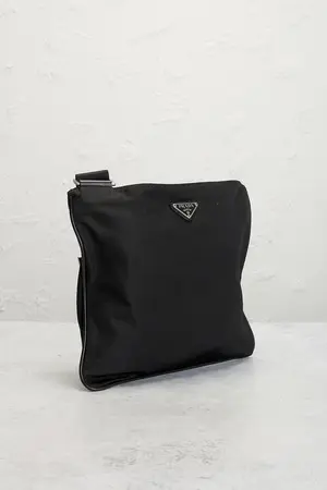 Prada Tessuto Flat Messenger Bag