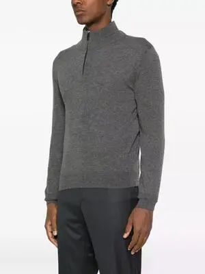 Canali Quarter-zip Cashmere Sweater