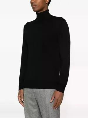 Canali Roll-neck Wool Sweater