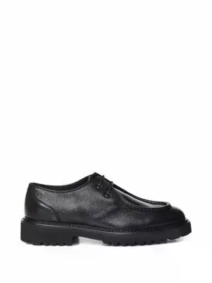 DOUCAL'S Grain-leather Lace-up Shoes