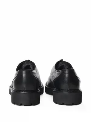 DOUCAL'S Grain-leather Lace-up Shoes