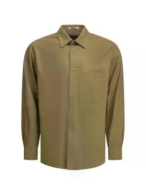 Auralee Long-sleeve Leather Shirt