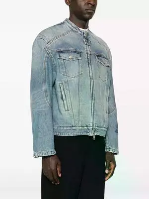 Balenciaga Zip-fastening Denim Jacket