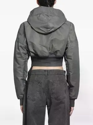 Rick Owens Hooded Cropped Jacket