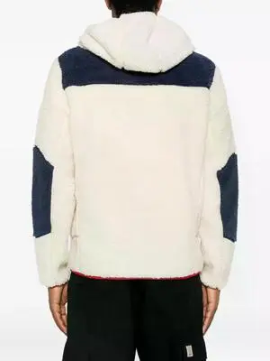 NAPAPIJRI Fleece-texture Colour-block Jacket