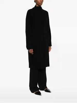 ALLUDE Shawl-lapel Patch-pocket Cardigan