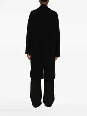 ALLUDE Shawl-lapel Patch-pocket Cardigan