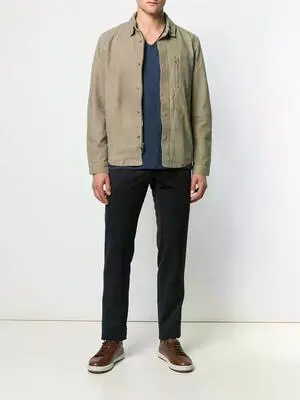 John Varvatos Plain V-neck T-shirt