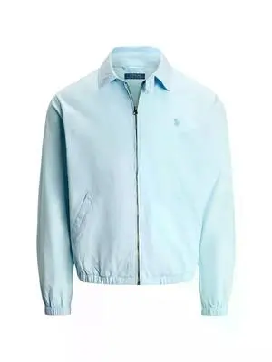 Polo Ralph Lauren Logo-embroidered Zip-up Jacket - Blue