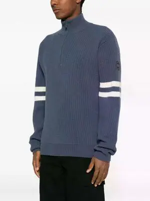 Canada Goose Striped Quarter-zip Sweater