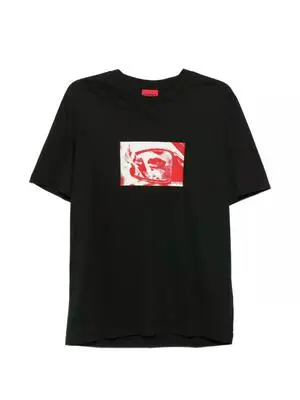 Hugo Graphic-print T-shirt - Black
