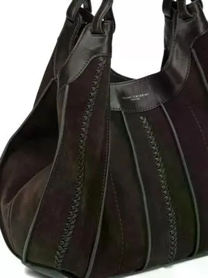 GIANNI CHIARINI Large Dua Leather Tote Bag