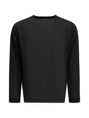 MONTBELL Logo-print Long-sleeve T-shirt - Black