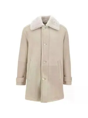 BOSS L-meroat Coat - Neutrals