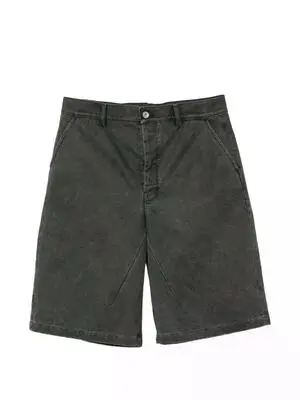 Rick Owens Faded-effect Shorts - Grey