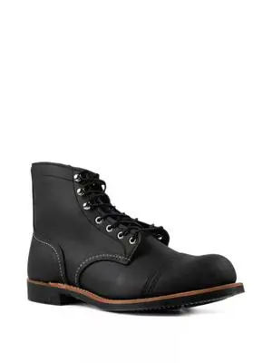 Red Wing Iron Ranger Leather Combat Boots