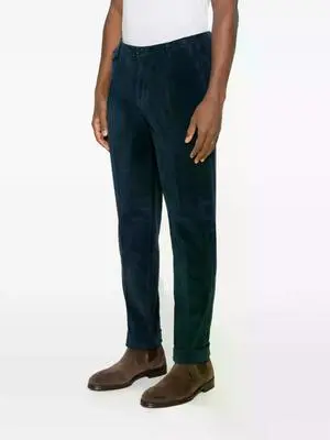 L.B.M. 1911 Corduroy-effect Pleated Trousers