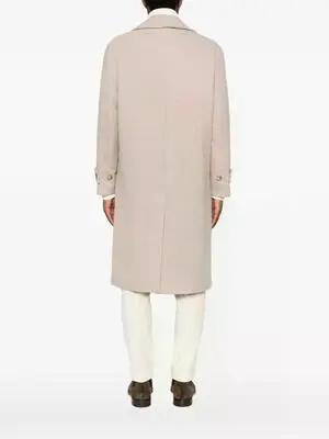 OFFICINA SARTORIALE Double-breasted Twill Coat