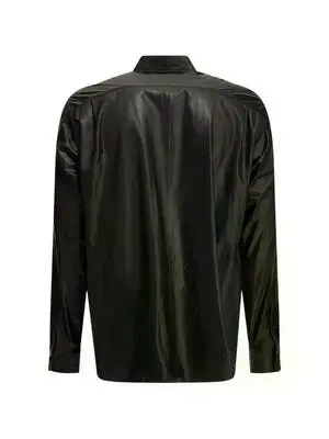 Auralee Long-sleeve Leather Shirt