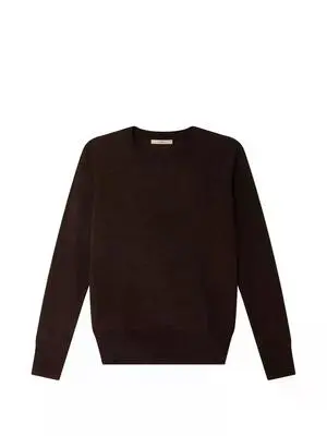 SESSUN Teshima Slit-cuff Sweater - Brown