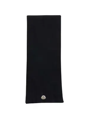 Moncler Wool Scarf - Blue