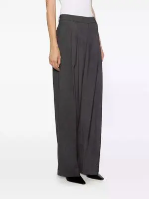 VICOLO Pleated Wide-leg Trousers