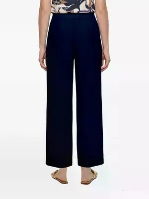 BETTY BARCLAY Textured Wide-leg Trousers