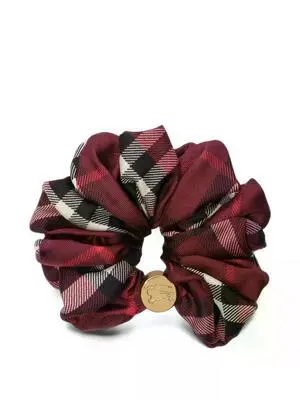 Burberry Check Silk Scrunchie