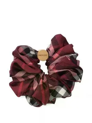 Burberry Check Silk Scrunchie