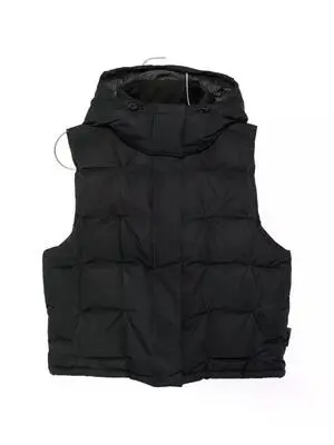 RETHINKIT STUDIOS Quilted-pattern Gilet - Black