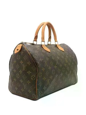 LOUIS VUITTON 1995 Monogram Speedy 35 Boston Bag
