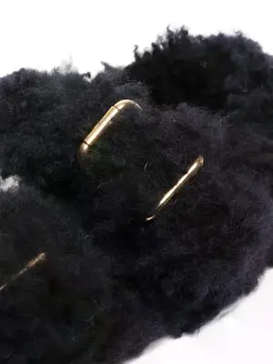 Marni Buckle-fastening Fur Sandals