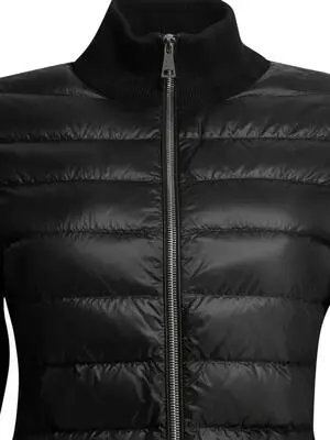 Moncler Quilted-panel Zip-up Jacket