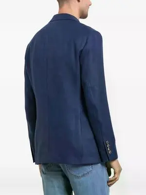 Brunello Cucinelli Single-breasted Blazer - Blue