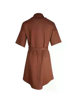 Victoria Beckham Belted Shirt Dress