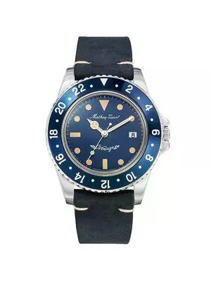 MATHEY TISSOT Vintage 40mm Watch - Blue