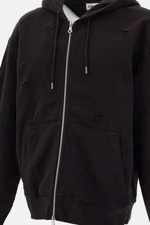 Our Legacy Felpa Con Capuccio Rascal Hood - Nero