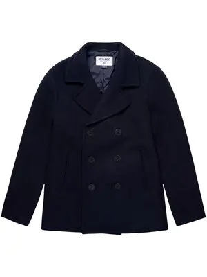 SEBAGO Yachting Mid Jacket With Wool Blend - Blue