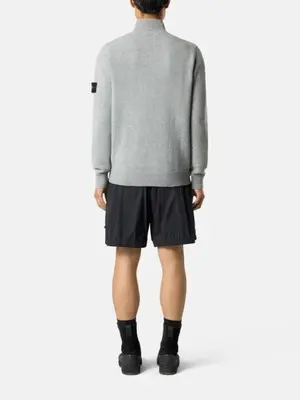 Stone Island Wool Turtle-neck Sweater