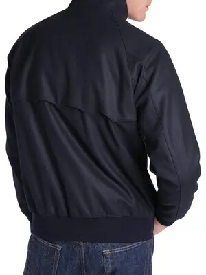 BARACUTA Unpadded G9 Melton Blouson Jacket