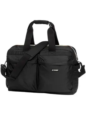 K-WAY Logo-patch Holdall Bag By