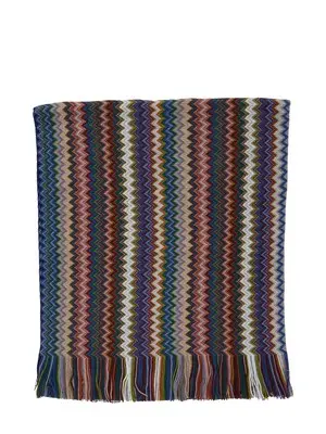 Missoni Zig-zag Fringed Scarf