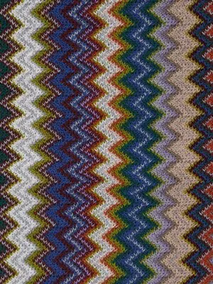 Missoni Zig-zag Fringed Scarf