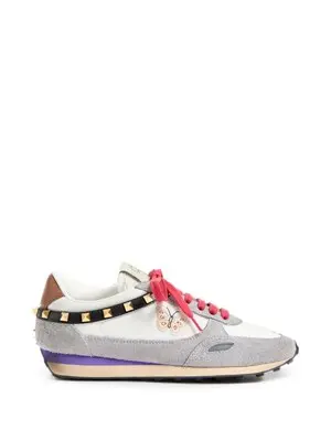 Valentino Garavani Stud Up Sneakers - Grey