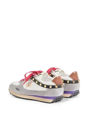 Valentino Garavani Stud Up Sneakers - Grey