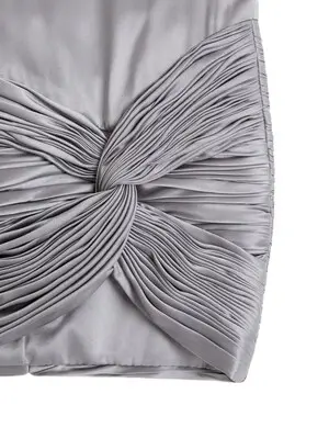 Valentino Garavani Draped Satin Skirt
